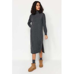 Trendyol Kleid in Grau - 67% | Gr&ouml;&szlig;e S | Damen-kleider