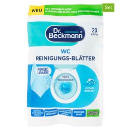 Dr.Beckmann Dr. Beckmann WC-Reinigungsblätter "Ocean", je 20 Stück - 42% | Putzutensilien
