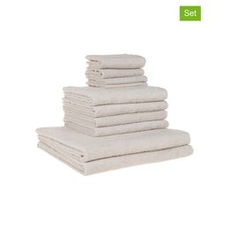avance 10tlg. Handtuch-Set in Creme - 34% | Badtextilien