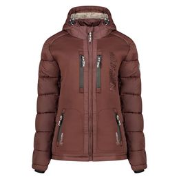 Geographical Norway Winterjacke "Beachwood" in Braun - 73% | Gr&ouml;&szlig;e XXL | Damenjacken