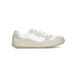 Groundies Leder-Barfußschuhe "Nova GO1" in Beige/ Weiß - 39% | Größe 38 | Damen-sneakers