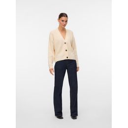V&eacute;ro Moda Vero Moda Cardigan in Beige - 45% | Gr&ouml;&szlig;e L | Damen-pullover-cardigans