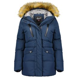 Geographical Norway Winterjacke "Crown" in Dunkelblau - 66% | Größe L | Damenjacken