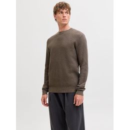 Jack & Jones Jack & Jones Pullover in Hellbraun - 32% | Gr&ouml;&szlig;e XL | Herren-plussize