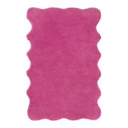 Jotex Wollfu&szlig;matte ''Vivi'' in Pink - 15% | Gr&ouml;&szlig;e 60x90 cm | Teppiche-fussmatten