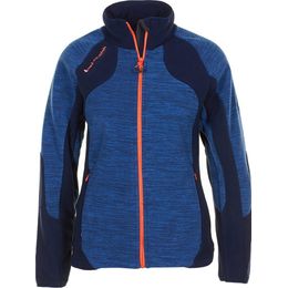 Peak Mountain Fleecejacke in Blau - 65% | Gr&ouml;&szlig;e XL | Damenjacken