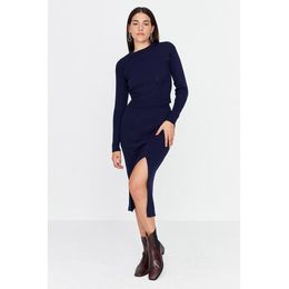 Trendyol 2tlg. Outfit in Dunkelblau - 57% | Gr&ouml;&szlig;e L | Damen-pullover-cardigans