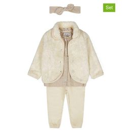 Dirkje 4tlg. Outfit in Beige - 46% | Größe 104 | Baby-hemden-blusen