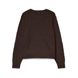 V&eacute;ro Moda Vero Moda Pullover in Dunkelbraun - 65% | Gr&ouml;&szlig;e XS | Damen-pullover-cardigans