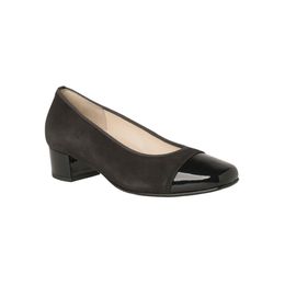 Hassia Leder-Pumps "Evelyn" in Schwarz - 48% | Größe 38 | Pumps