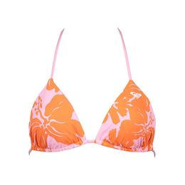 Roxy Bikini-Oberteil in Orange/ Rosa - 66% | Gr&ouml;&szlig;e L | Damen-bademode
