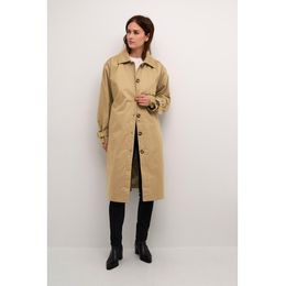 Kaffe Trenchcoat in Beige - 59% | Größe 38 | Damenjacken