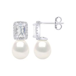 Pearl Addict Silber-Ohrstecker mit Edelsteinen und Perlen - 85% | Schmuck