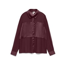 V&eacute;ro Moda Vero Moda Bluse in Aubergine - 45% | Gr&ouml;&szlig;e L | Damen-blusen