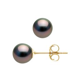 Pearl Addict Perlen-Ohrstecker in Tahitifarben - 80% | Schmuck