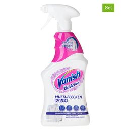 Vanish 3er-Set: Fleckentferner "Multi-Flecken Weiss", je 750 ml - 12% | Putzutensilien