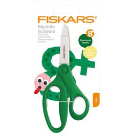 Fiskars Kinderschere in Gr&uuml;n - (H)15 cm - ab 8 Jahren - 18% | Kuechenhelfer