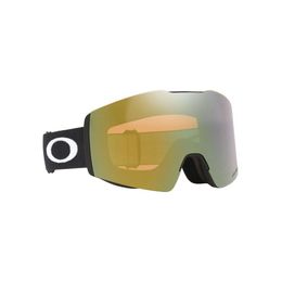 Oakley Ski-/ Snowboardbrille "Fall Line" in Schwarz/ Gelb - 22% | Gr&ouml;&szlig;e M | Damen-outdoor-ausruestung