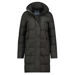 Geographical Norway Wintermantel "Claudine" in Schwarz - 73% | Gr&ouml;&szlig;e L | Damenjacken