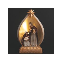 Villa d ́Este LED-Dekoleuchte ''Great Nativity'' in Weiß/ Gold - (B)14,5 x (H)24 x (T)9 cm - 10% | Lichterketten-dekobeleuchtung