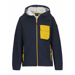 Icepeak Funktionsjacke "Lacq" in Dunkelblau/ Gelb - 44% | Größe 152 | Kinderjacken