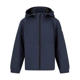 ZIGZAG Softshelljacke "Troy W-PRO 8000" in Dunkelblau - 58% | Gr&ouml;&szlig;e 140 | Kinder-outdoor-jacken