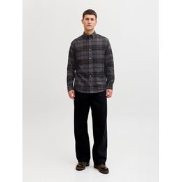 Jack & Jones Jack & Jones Hemd - Regular fit - in Lila - 57% | Gr&ouml;&szlig;e M | Herren-plussize