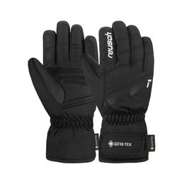 Reusch Ski-/ Snowboardfingerhandschuhe "Tommy GORE-TEX" in Schwarz - 41% | Gr&ouml;&szlig;e 4 | Damenhandschuhe