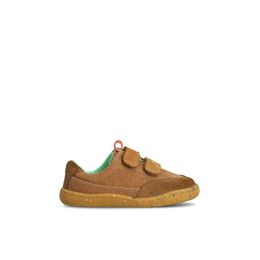 Groundies Leder-Barfußschuhe "Amsterdam" in Hellbraun - 55% | Größe 35 | Kindersneakers