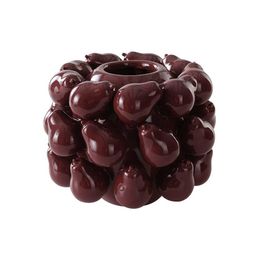 Jotex Vase ''Pear'' in Bordeaux - (H)22 x Ø 28 cm - 36% | Kerzen-vasen