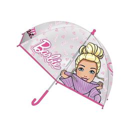 Barbie Kinderschirm "Barbie" in Transparent/ Bunt - &Oslash; 71 cm - 45% | Kinder-regenschirme