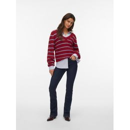 V&eacute;ro Moda Vero Moda Pullover in Bordeaux - 45% | Gr&ouml;&szlig;e S | Damen-pullover-cardigans