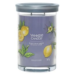 yankee candle Duftkerze - Black Tea & Lemon - 567 g - 22% | Kerzen-vasen