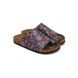 Calceo Zehentrenner in Schwarz/ Rot - 71% | Größe 35 | Damen-sandalen