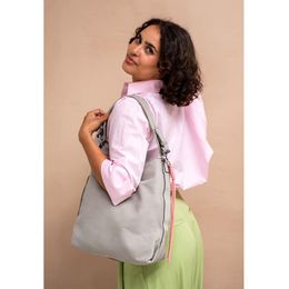 Fritzi aus Preussen Fritzi aus Preu&szlig;en Schultertasche "Jacky" in Hellgrau - (B)34 x (H)32 x (T)15 cm - 45% | Damen-taschen