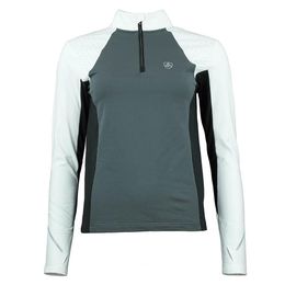 Peak Mountain Funktionsshirt "Aflint" in Wei&szlig;/ Grau - 61% | Gr&ouml;&szlig;e M | Damen-outdoor-tops-shirts