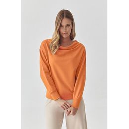 TATUUM Sweatshirt in Orange - 69% | Gr&ouml;&szlig;e S | Damen-sweatshirts-jacken