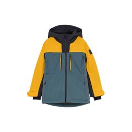 Color Kids Ski-/ Snowboardjacke in Blau/ Gelb - 37% | Größe 152 | Kinder-outdoor-jacken