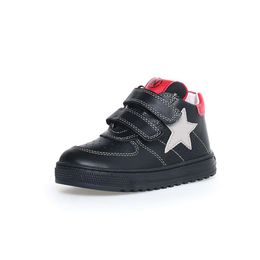 Naturino Leder-Sneakers "Hess" in Schwarz - 50% | Größe 25 | Kindersneakers