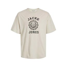 Jack & Jones Jack & Jones Shirt in Creme - 55% | Gr&ouml;&szlig;e L | Herren-plussize
