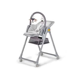Kinderkraft 2in1-Babyliege und Kinderhochstuhl "Lastree" in Grau - 10% | Baby-moebel