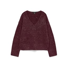 V&eacute;ro Moda Vero Moda Pullover in Bordeaux - 40% | Gr&ouml;&szlig;e XL | Damen-pullover-cardigans