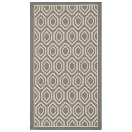 Safavieh Kunstfaser-Teppich "Felix" in Anthrazit/ Beige - 27% | Gr&ouml;&szlig;e 160x231 cm |