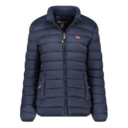 Geographical Norway Steppjacke "Atikolor" in Dunkelblau - 53% | Gr&ouml;&szlig;e L | Damenjacken