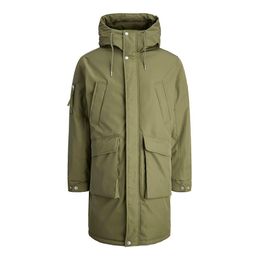 Jack & Jones Jack & Jones Parka in Gr&uuml;n - 44% | Gr&ouml;&szlig;e M | Herrenjacken