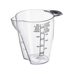 Plast Team Messbecher in Schwarz - 250 ml - 50% | Kuechenhelfer