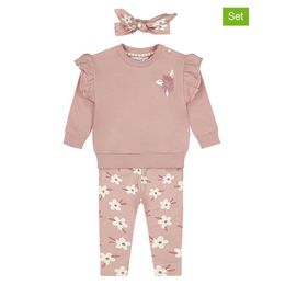 Dirkje 3tlg. Outfit in Rosa - 33% | Gr&ouml;&szlig;e 110 | Kinder-sweatshirts-jacken