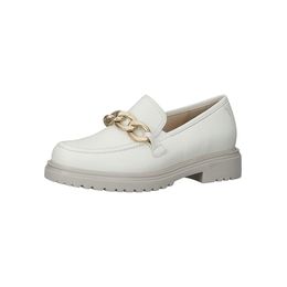 Gabor Leder-Mokassins in Wei&szlig; - 55% | Gr&ouml;&szlig;e 38,5 | Damen-schuhe-halbschuhe