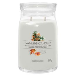 yankee candle Duftkerze "Woodland Weekend Memories" - 567 g - 21% | Kerzen-vasen