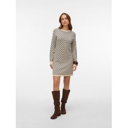 Véro Moda Vero Moda Kleid in Beige/ Schwarz - 53% | Größe XS | Damen-kleider